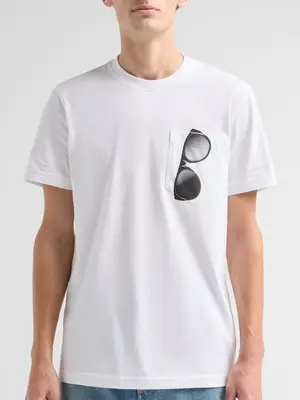 Moschino Trompe L'oeil Cotton Jersey T-shirt