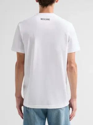 Moschino Trompe L'oeil Cotton Jersey T-shirt