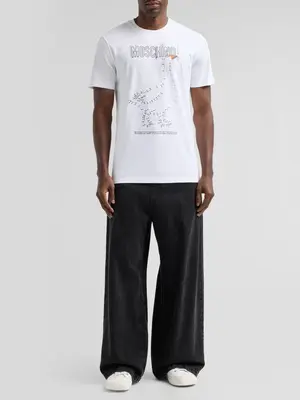 Moschino Draw Numbers Duck T-shirt