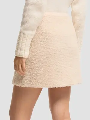 Moncler Teddy Mini Skirt