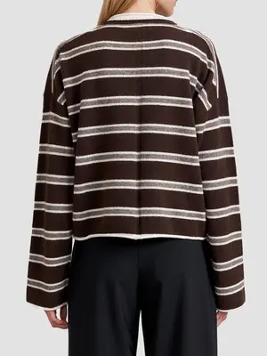 LA LIGNE Striped Dominick Sweater