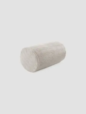 BEARABY Cuddling Bolster Pillow - Cloud White