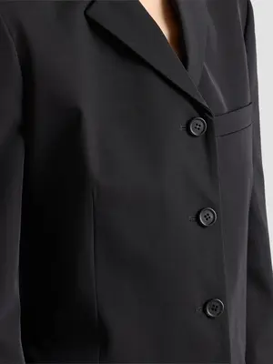 Prada Single-breasted Techno Stretch Jacket