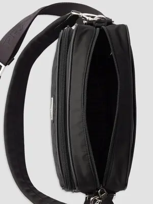 Prada Re-nylon And Leather Shoulder Bag