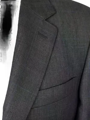 Canali Check-pattern Single-breasted Suit