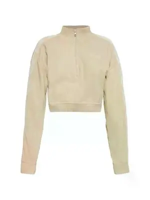 Moschino Garment-dyed Cotton Sweatshirt - Neutrals
