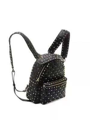 Valentino Garavani Rockstud Spike Quilted Backpack