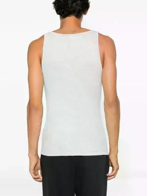 SKIMS Ribbed-knit Tank Tops - Black