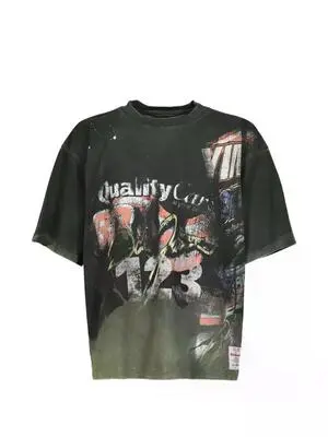 RIVINGTON ROI REBIS Americas In A Race Tyler Graphic-print T-shirt - Black