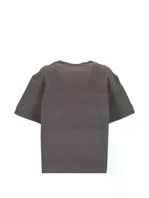 OPTIMISTIC RUNNERS Ribbed Logo-patch T-shirt
