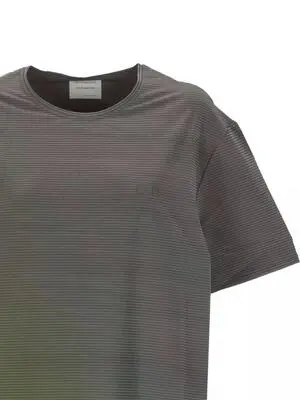 OPTIMISTIC RUNNERS Ribbed Logo-patch T-shirt