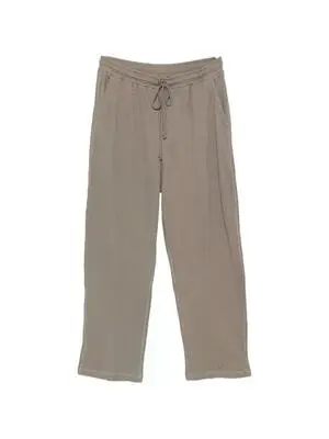 SKIMS Waffle-knit Drawstring-waist Trousers - Neutrals