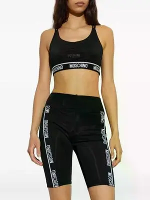Moschino Active Logo-tape Sports Bra