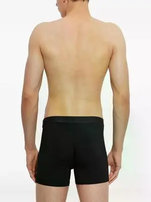 Moschino Logo-waistband Boxers - Black
