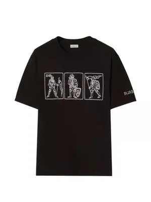 Burberry Knight Moves Cotton T-shirt