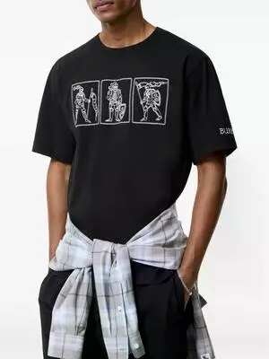 Burberry Knight Moves Cotton T-shirt