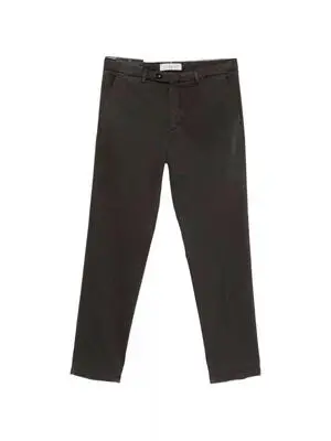 BRIGLIA 1949 Straight-leg Chino Trousers - Brown