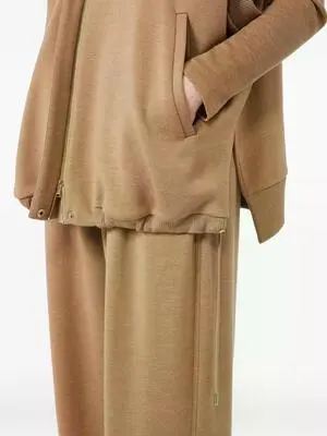 Max Mara Oversized Sleeveless Wool Jersey Gilet