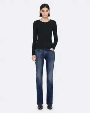 ALLSAINTS Eve High-rise Slim Bootcut Jeans - Blue