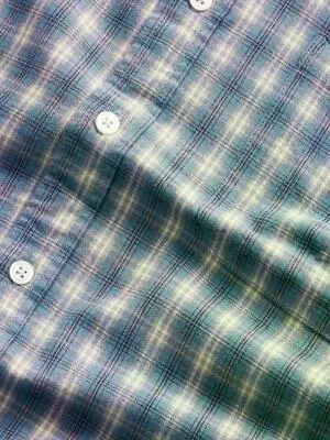Nn07 Deon Check-pattern Long-sleeve Shirt