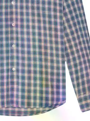 Nn07 Deon Check-pattern Long-sleeve Shirt