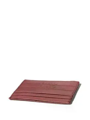 Miu Miu Crocodile Embossed Calfskin Card Holder