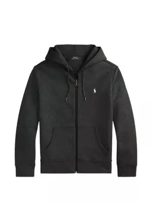 Polo Ralph Lauren Double-knit Zip-up Hoodie - Grey