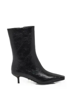 TWENTY FOURHAITCH Neyra Kitten-heel Ankle Boots - Black
