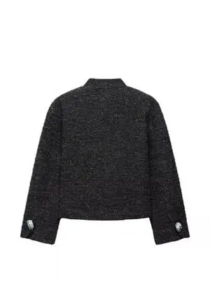 Shanghai Tang Sequin-embellished Tang Tweed Jacket