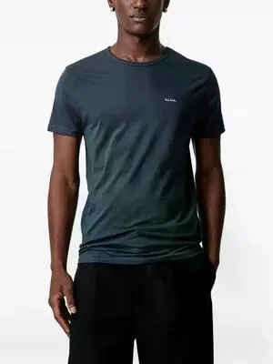 Paul Smith Mixed Colour Organic Cotton Logo Lounge T-shirts Three Pack