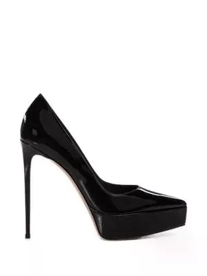 LE SILLA Uma Platform Pumps - Black