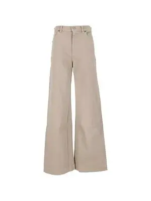 P.a.r.o.s.h Wide-leg Jeans - Neutrals