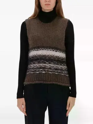 Our Legacy Knitted Vest - Brown