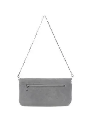 Zadig&Voltaire Rock Suede Clutch - Grey