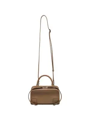 Loewe Mini Amazona 180 Bag In Soft Calfskin - Brown
