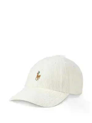 Polo Ralph Lauren Corduroy Pony-embroidered Baseball Cap - Neutrals