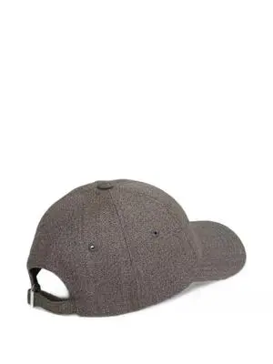 Jacquemus Wool Cap With Logo - Grey