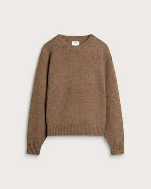 Visvim Isle Crew Knit Jumper - Brown