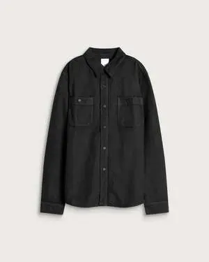 Visvim Larrikan Long Sleeve Shirt - Black