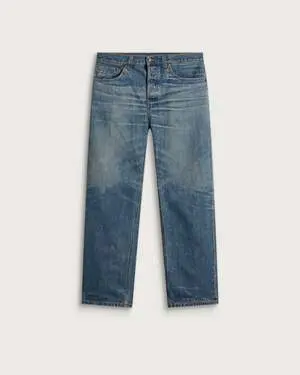 Nudie Jeans Tuff Tony Wide Leg Jeans - Silver Tracks