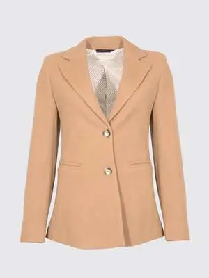 Max Mara Slim Fit Single-breasted Wool Blazer With Peak Lapels