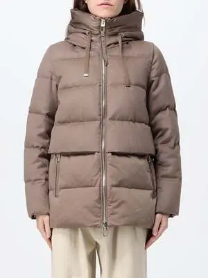 DUNO Keiko Prato Mestre Quilted Wool-blend Hooded Down Jacket - Dove Grey