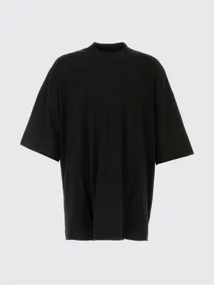 Rick Owens Oversized Short-sleeved Cotton T-shirt - Black