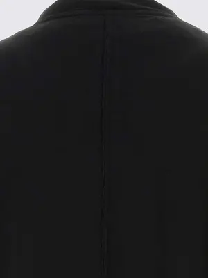 Rick Owens Oversized Short-sleeved Cotton T-shirt - Black