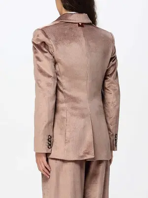 Antonio Marras Single-breasted Cotton Velvet Blazer With Peak Lapels