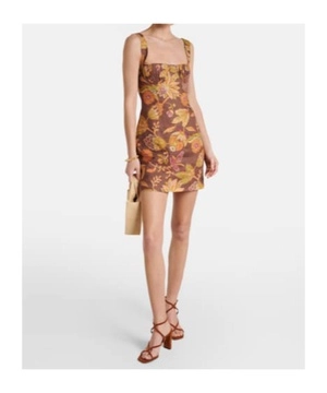 SIR. Floral Linen Minidress