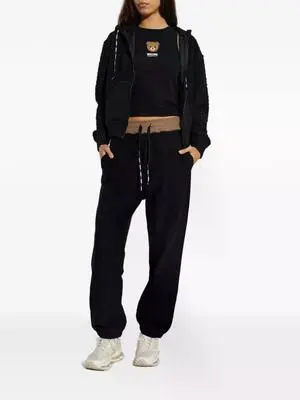 Moschino Sherpa Fleece Sweatshirt - Black