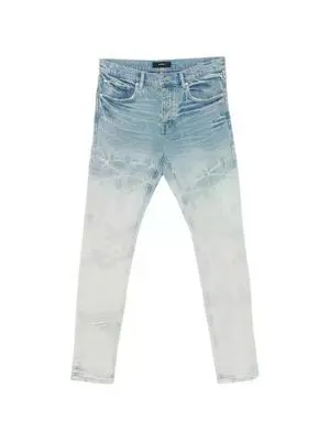 PURPLE BRAND Faded Distressed Jeans