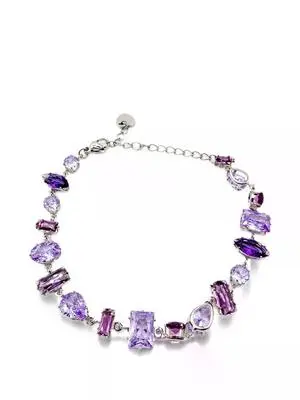 HZMER JEWELLERY Purple Faux Gem Bracelet