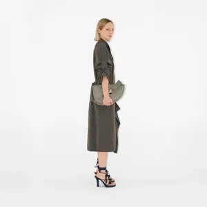 Burberry Shield Diamond-quilted Shoulder Bag